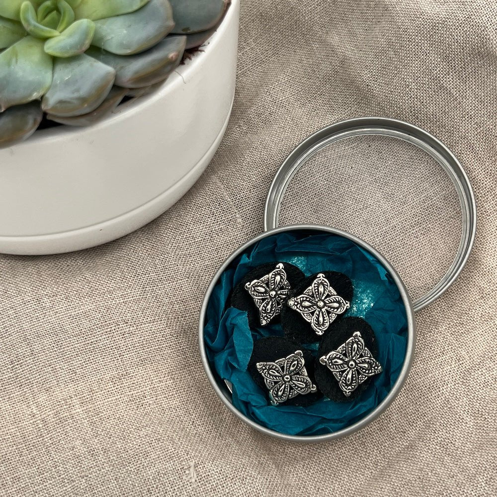Medieval Cross Stud Buttons | Jul Designs – This is Knit